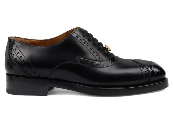 Gucci Leather Lace-up Derby