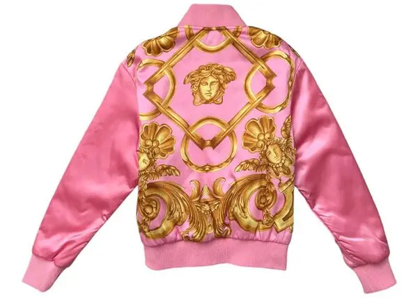 Versace Medusa Back Print Zipup Jacket