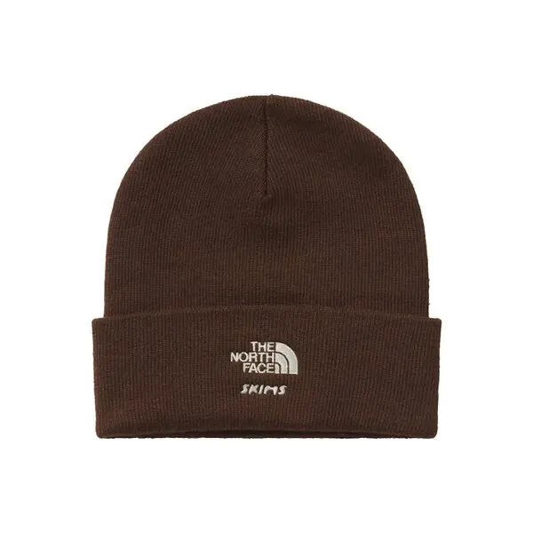 SKIMS X Tnf Logo Beanie - Cocoa
