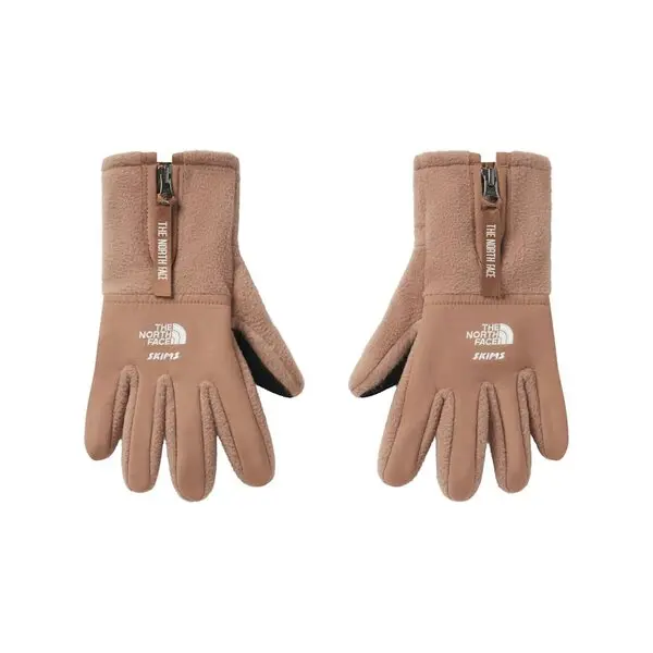 SKIMS X Tnf Retro Denali Fleece Gloves - Sienna