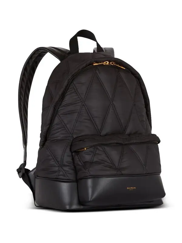 Balmain Quilted Backpack