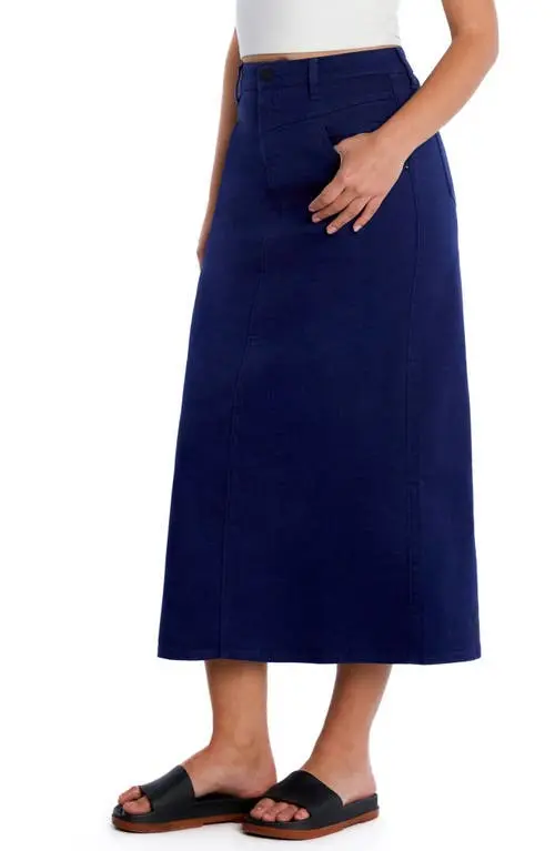 WASH LAB DENIM Lilou Midi Skirt