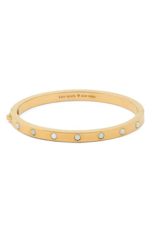 Kate Spade New York Faux Hinge Bangle - Opal