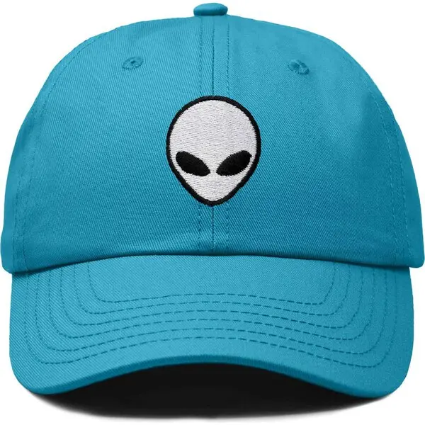 DALIX Alien Embroidered Cap - Teal