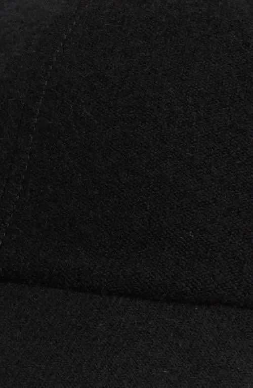 Robert Barakett Wool & Cashmere Baseball Cap - Black