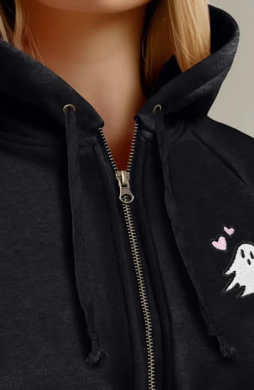 DALIX Zip Fleece Hoodie
