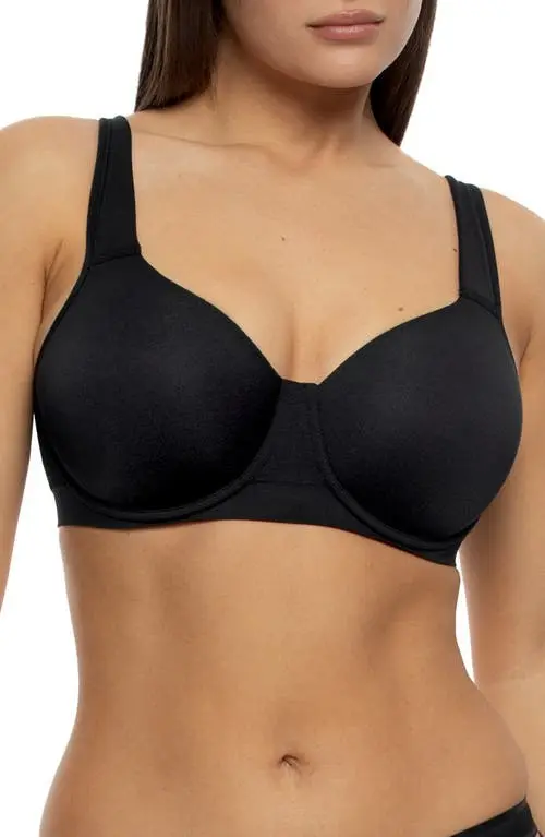 Felina Utopia Underwire Full Coverage Contour Bra - Black