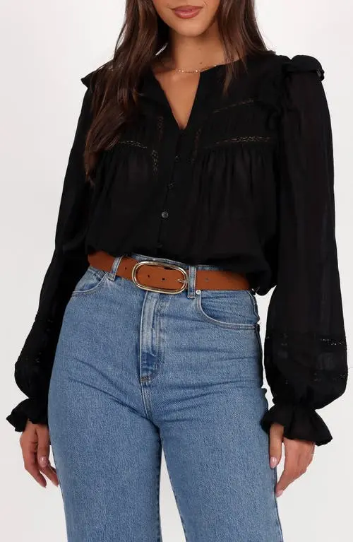 PETAL & PUP Emelia Ruffle Blouse