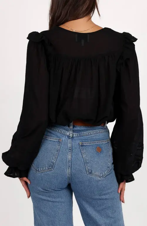 PETAL & PUP Emelia Ruffle Blouse