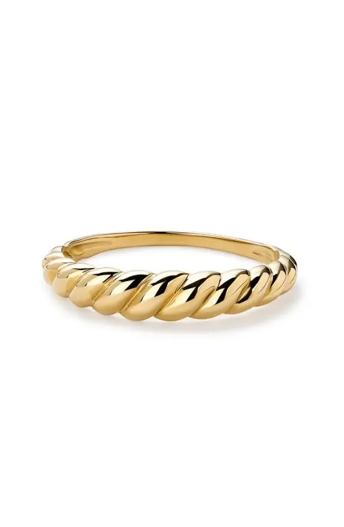 ANA LUISA Dome Rope Ring