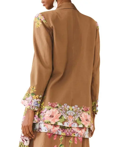 EDDY Sloan Blazer - Carmel Victorian Floral