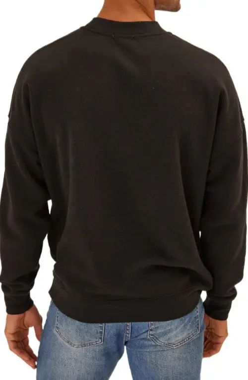 THREADS 4 THOUGHT Relaxed Fit Fleece Sweatshirt - Black