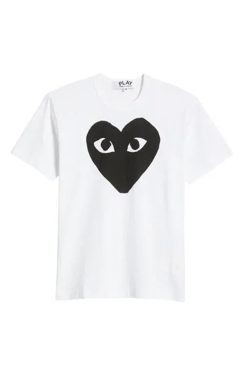 Comme Des Garçons Black Heart Graphic T-shirt
