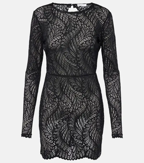 ALEXANDRA MIRO Genevieve Lace Minidress