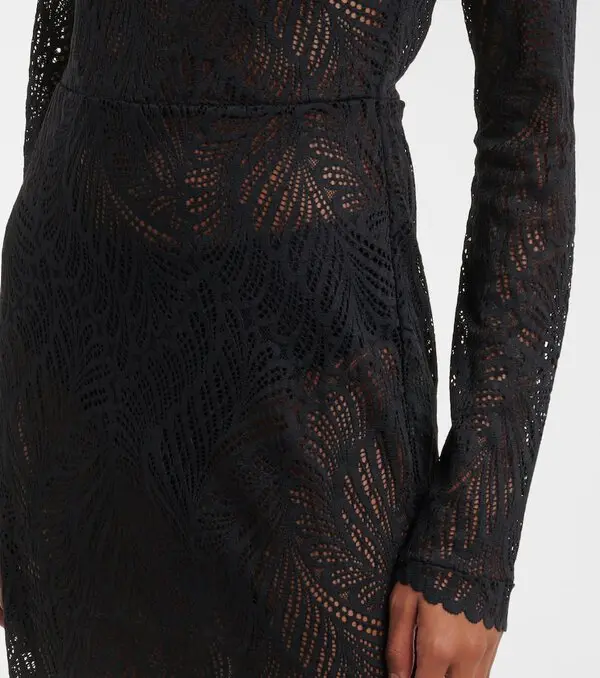 ALEXANDRA MIRO Genevieve Lace Minidress