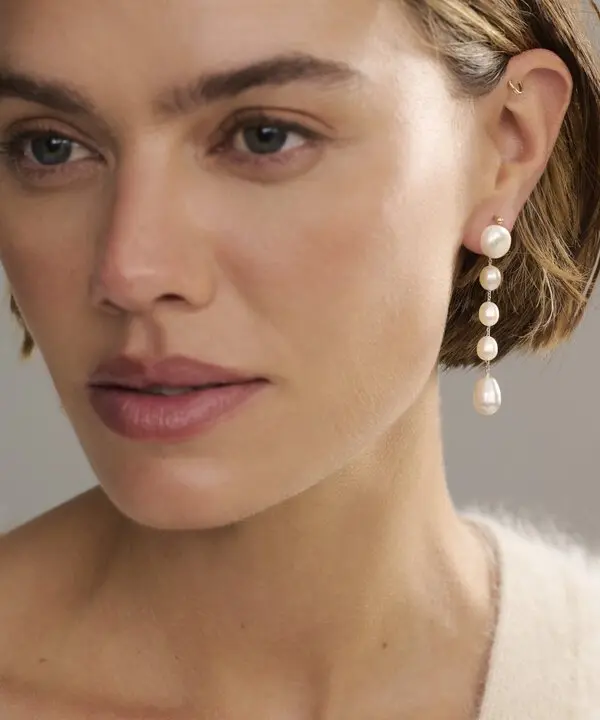 SOPHIE BUHAI Small Passante Earrings