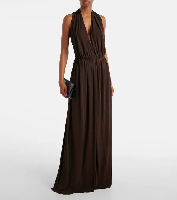THE ROW Pharao Gathered Gown