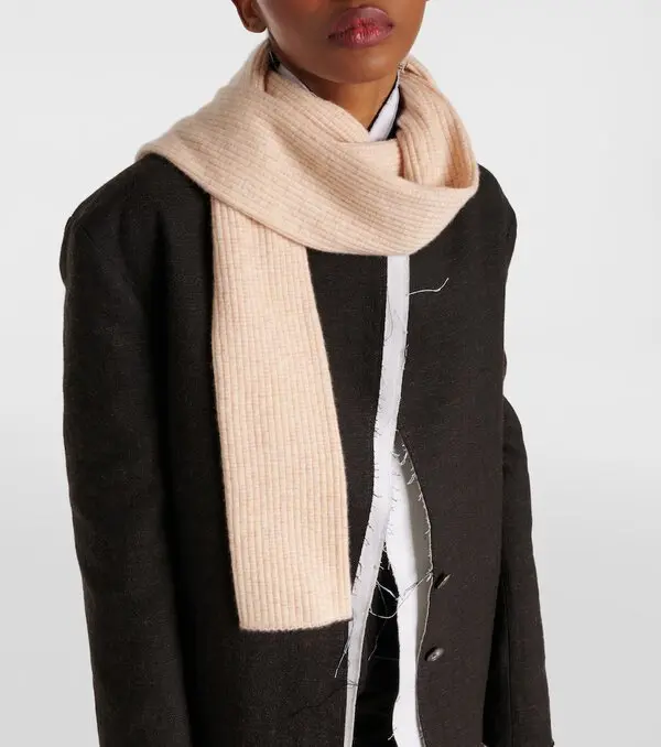 THE ROW Chopin Cashmere And Silk Scarf - Neutrals