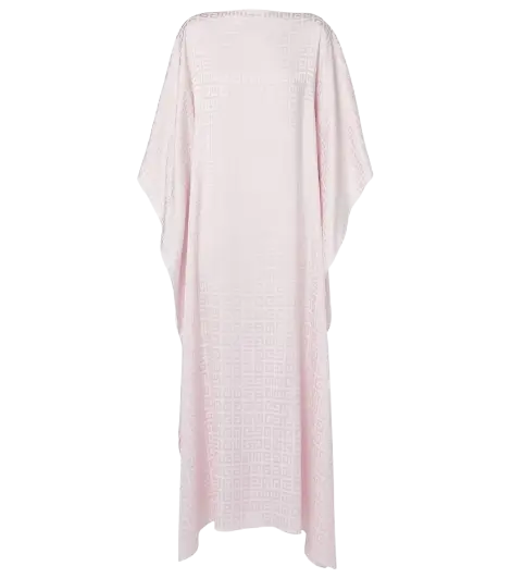Givenchy 4g Jacquard Beach Kaftan - Pink