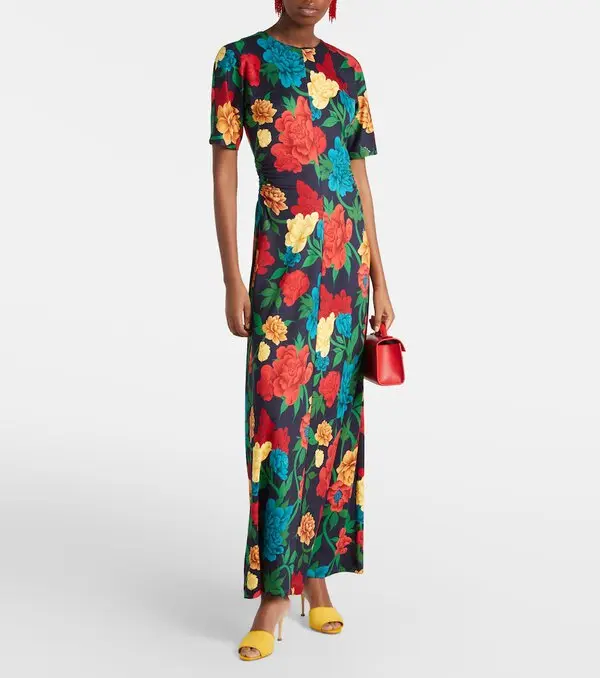 La DoubleJ Angelica Floral Maxi Dress - Multicoloured