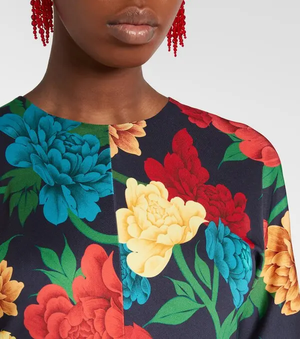 La DoubleJ Angelica Floral Maxi Dress - Multicoloured