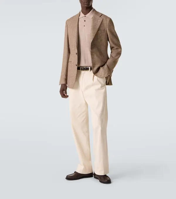 SAMAN AMEL Amo Straight Pants - White