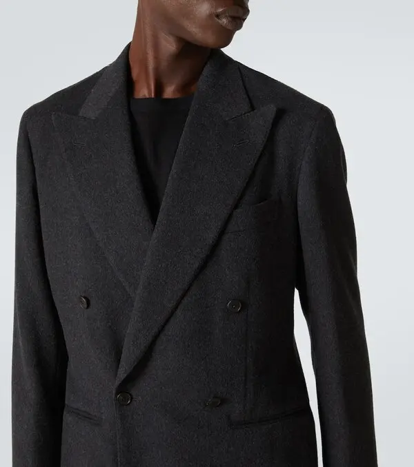 SAMAN AMEL Camel Hair Blazer