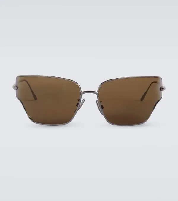 Loewe Signature Oversized Sunglasses - Grey