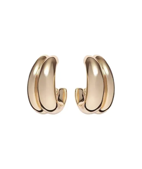 JENNIFER FISHER Chavez Hoop Earrings - Gold