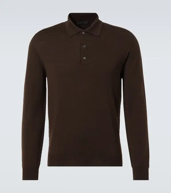 SAMAN AMEL Wool Sweater - Brown