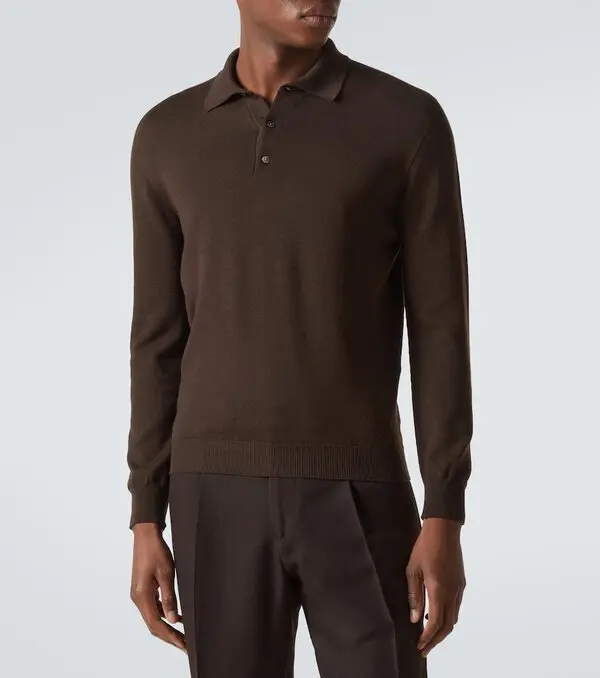SAMAN AMEL Wool Sweater - Brown