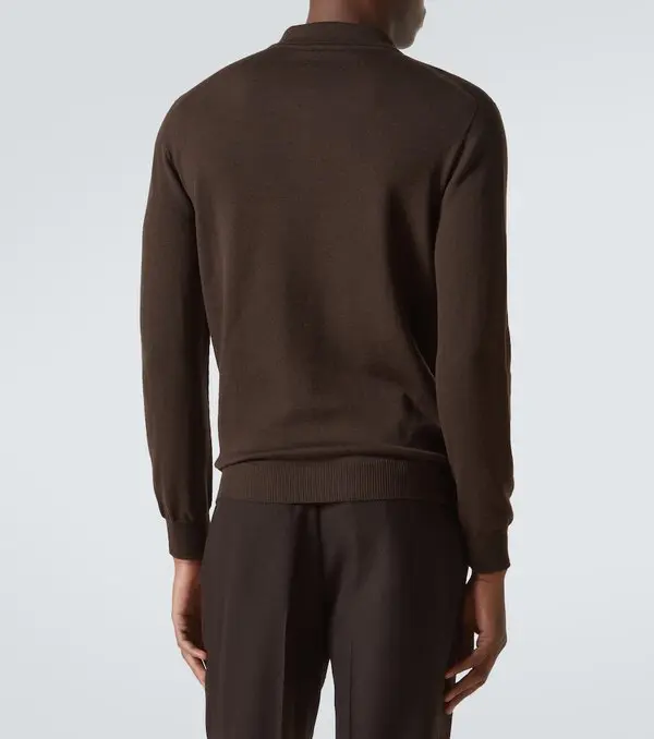 SAMAN AMEL Wool Sweater - Brown