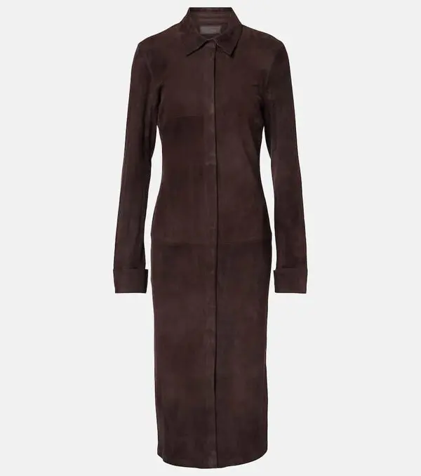 Stouls Becky Suede Midi Dress