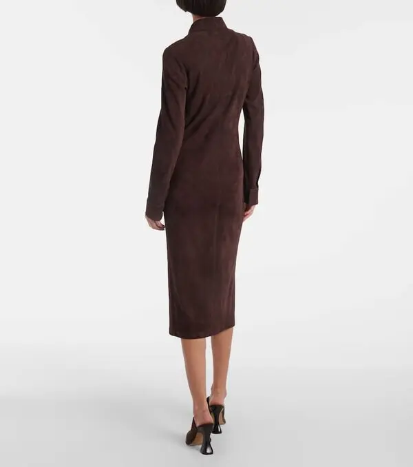 Stouls Becky Suede Midi Dress