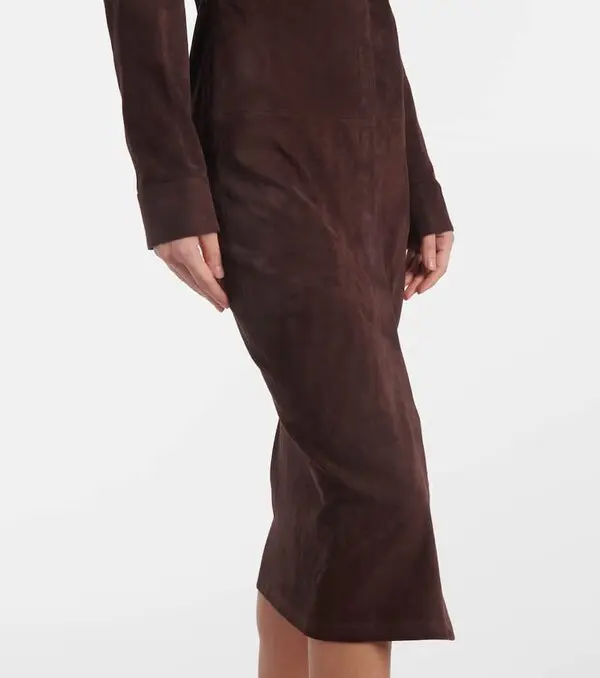 Stouls Becky Suede Midi Dress