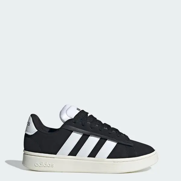 Adidas Grand Court Alpha Sneakers - Core Black / Cloud White / Off White