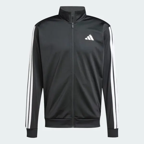 Adidas 3-stripes Tricot Track Jacket - Black