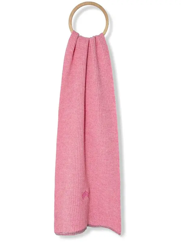 Missoni Logo-embroidered Scarf - Pink