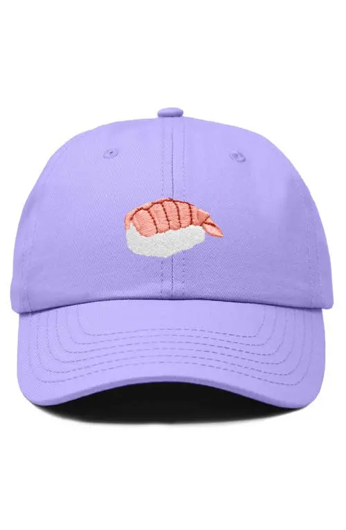DALIX Embroidered Cap - Lavender