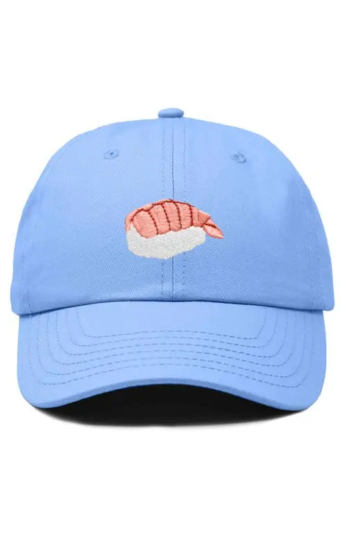 DALIX Embroidered Cap - Light Blue