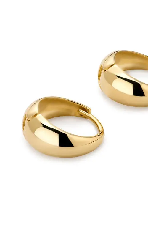 ANA LUISA Solid Tapered Mini Huggie Hoop Earrings