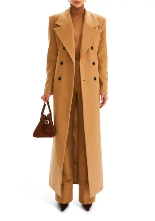 SEROYA Leche Wool Coat