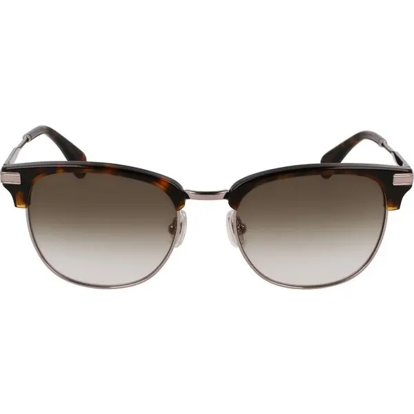 Paul Smith 52mm Gradient Sunglasses - Gunmetal/ Havana