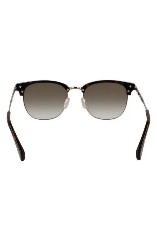 Paul Smith 52mm Gradient Sunglasses - Gunmetal/ Havana