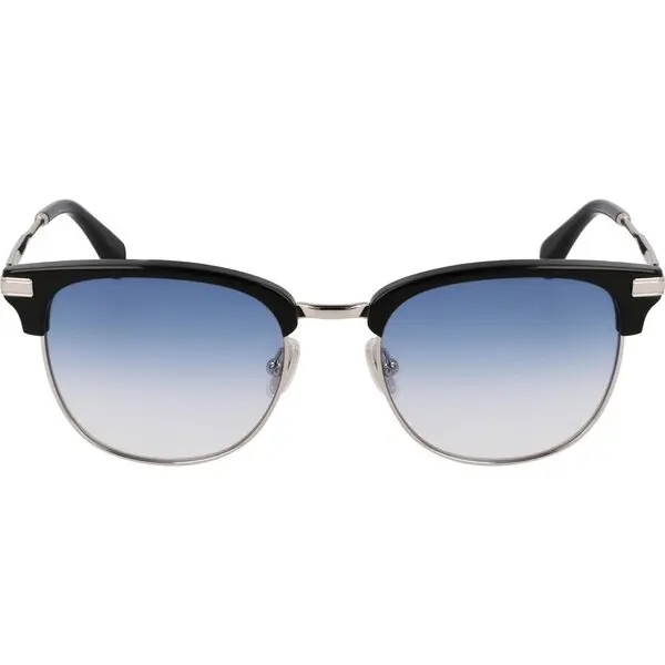 Paul Smith 52mm Gradient Sunglasses - Silver/ Black
