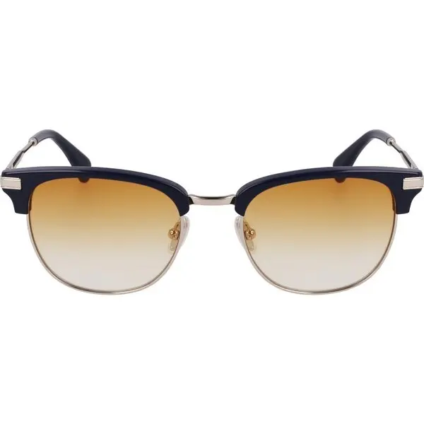 Paul Smith 52mm Gradient Sunglasses - Silver/ Blue