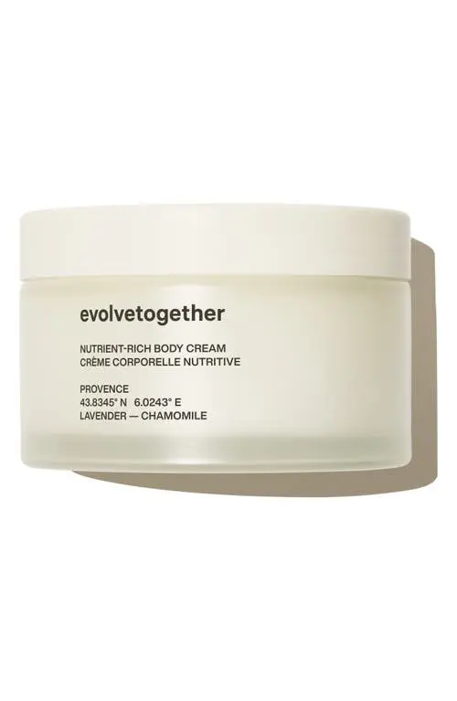 Evolvetogether Nutrient-rich Body Cream - Provence