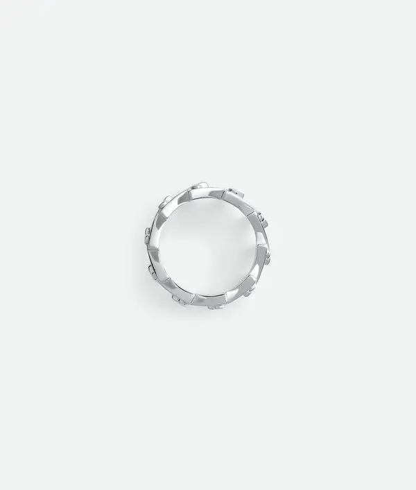 Bottega Veneta Rivet Sterling Ring