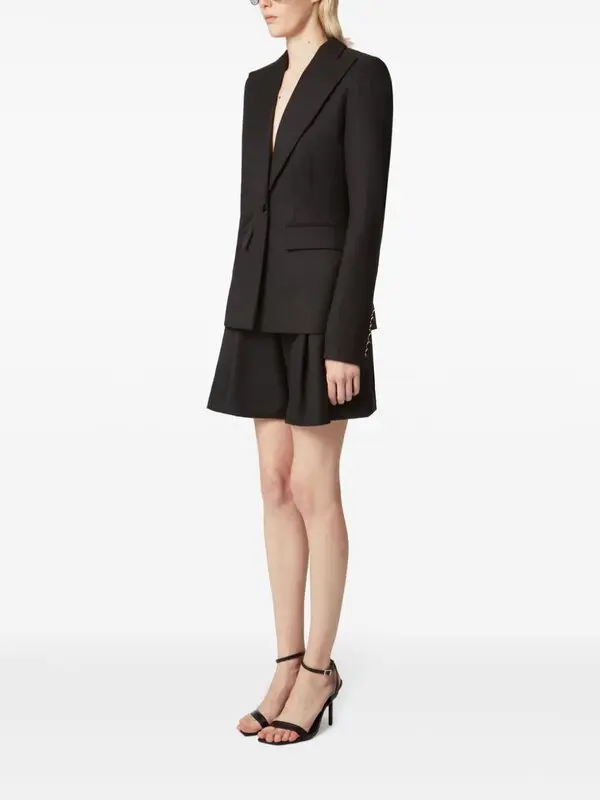 Nina Ricci Draped-back Blazer - Black