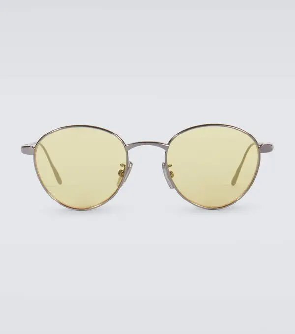 Loewe Groove Round Sunglasses - Silver